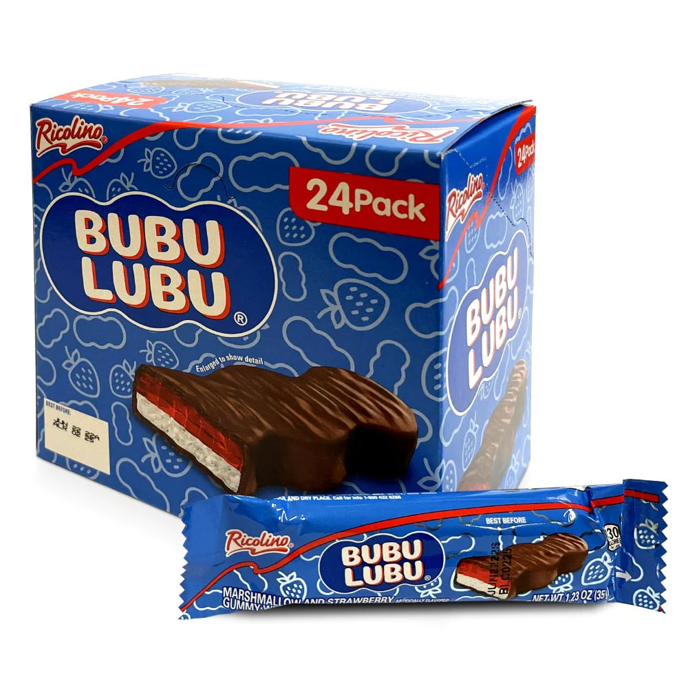Ricolino Bubulubu Chocofresa 24 pack 13.52oz (840g) – Unimarket