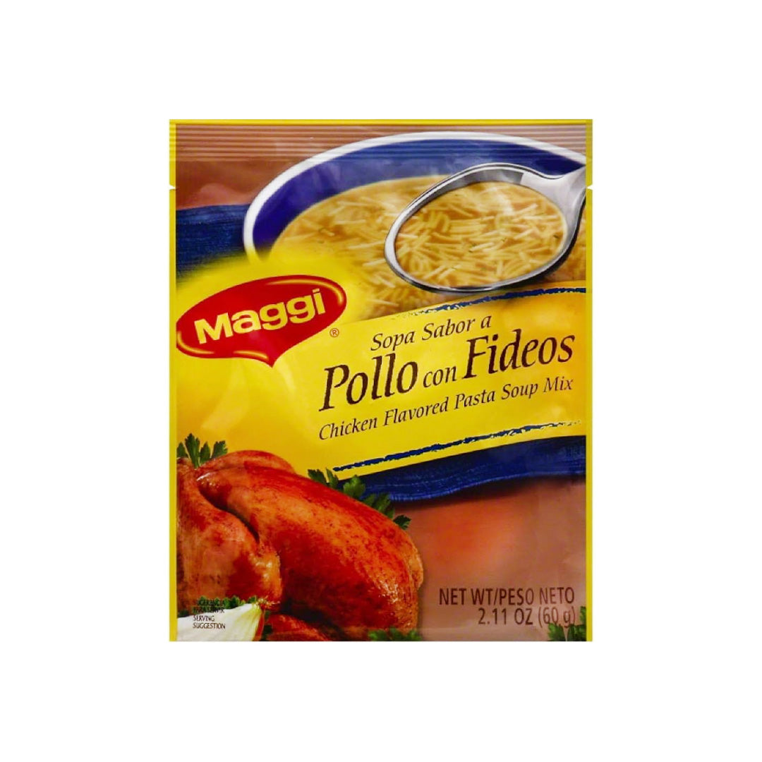 Maggi Sopa Sabor a Pollo - Chicken Noodle Soup Mix 60g – Unimarket