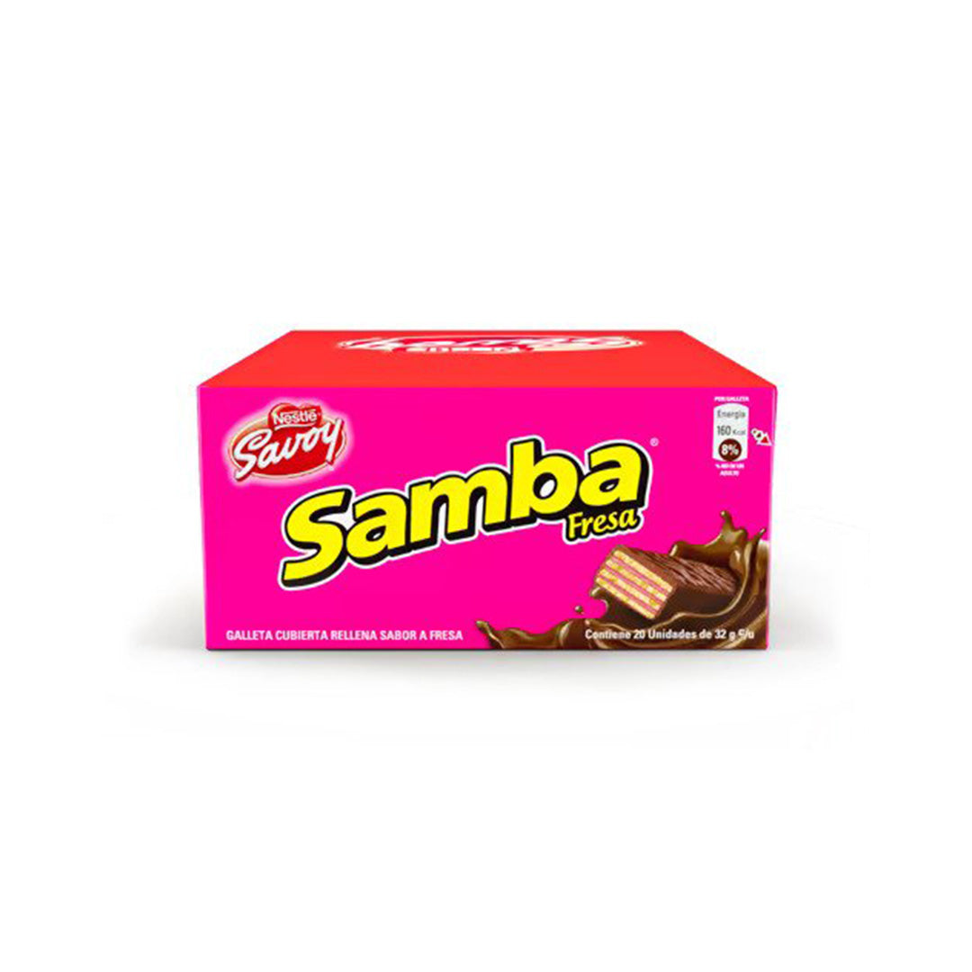 Nestle Samba Galletas de Fresa - Strawberry Wafer Cookies – Unimarket