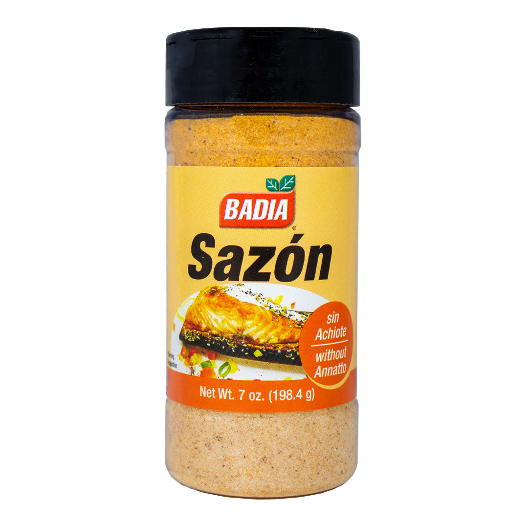 Badia Sazon Sin Achiote - Seasoning Without Annatto 7oz (198.4g ...